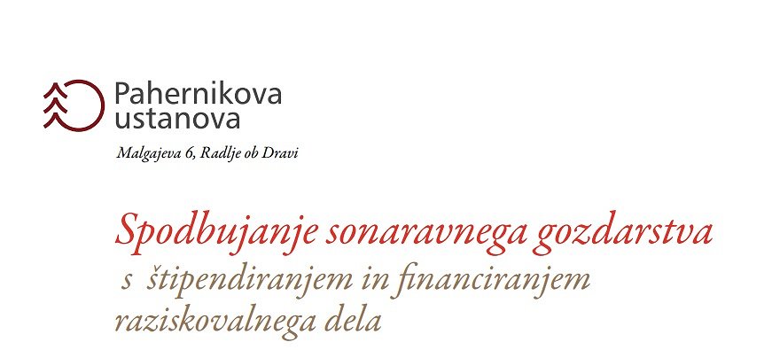 Slavnostna podelitev Pahernikovih štipendij je bila na Oddelku za ...